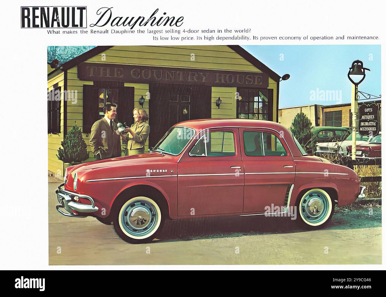 Renault Dauphine in North America, 1956-67 - Vintage press car ...