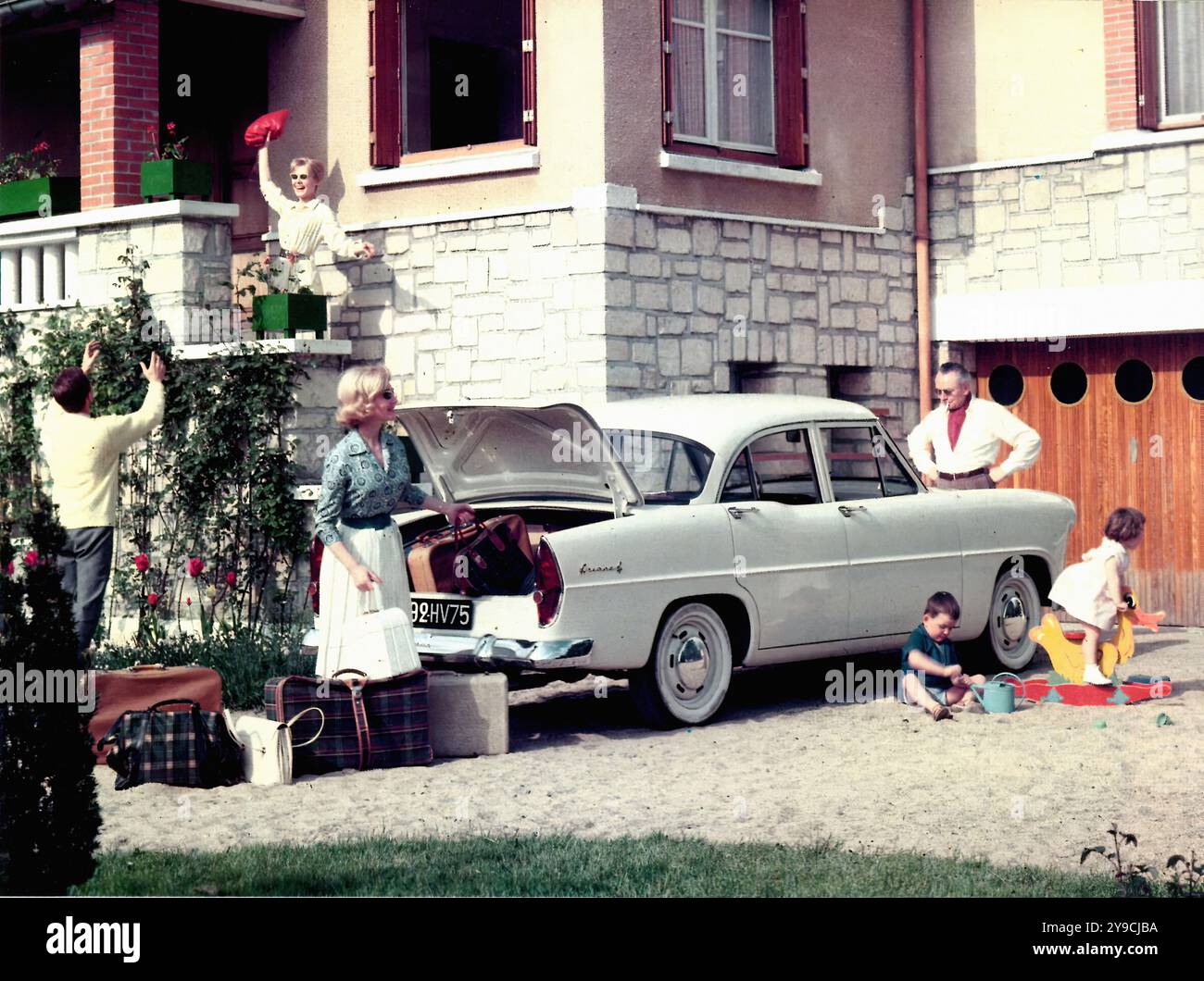 Simca Ariane (late 1950s early 1960s) - Vintage press car advertising ...