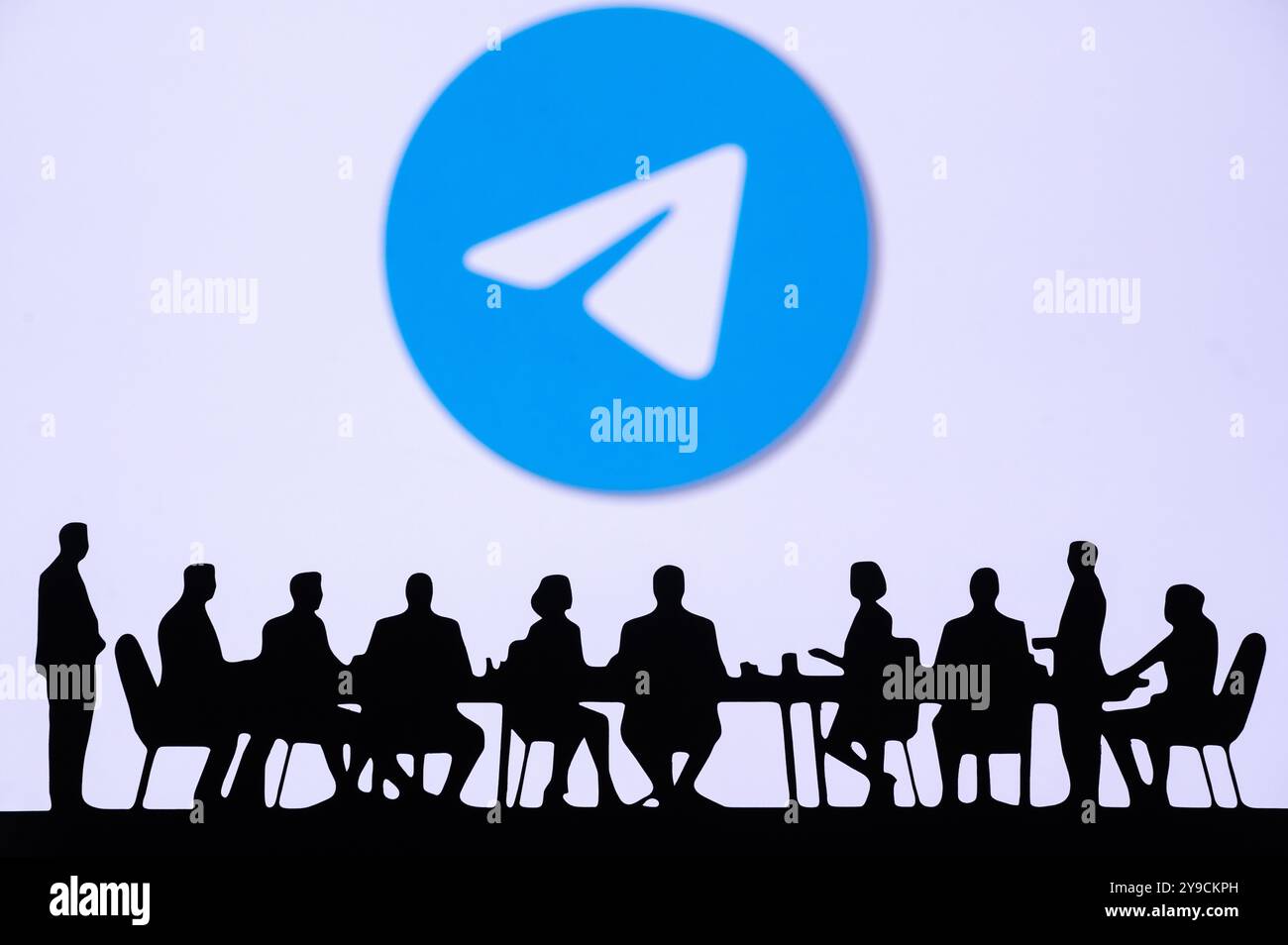 DUBAI, UAE, OCTOBER 10, 2024: Telegram Strategic Leadership Meeting ...