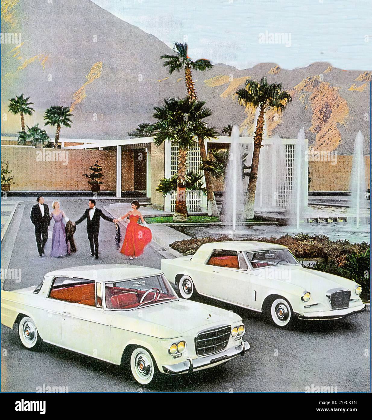 Studebaker Lark Daytona Hardtop & Grand Turismo Hawk (1962) - Vintage ...