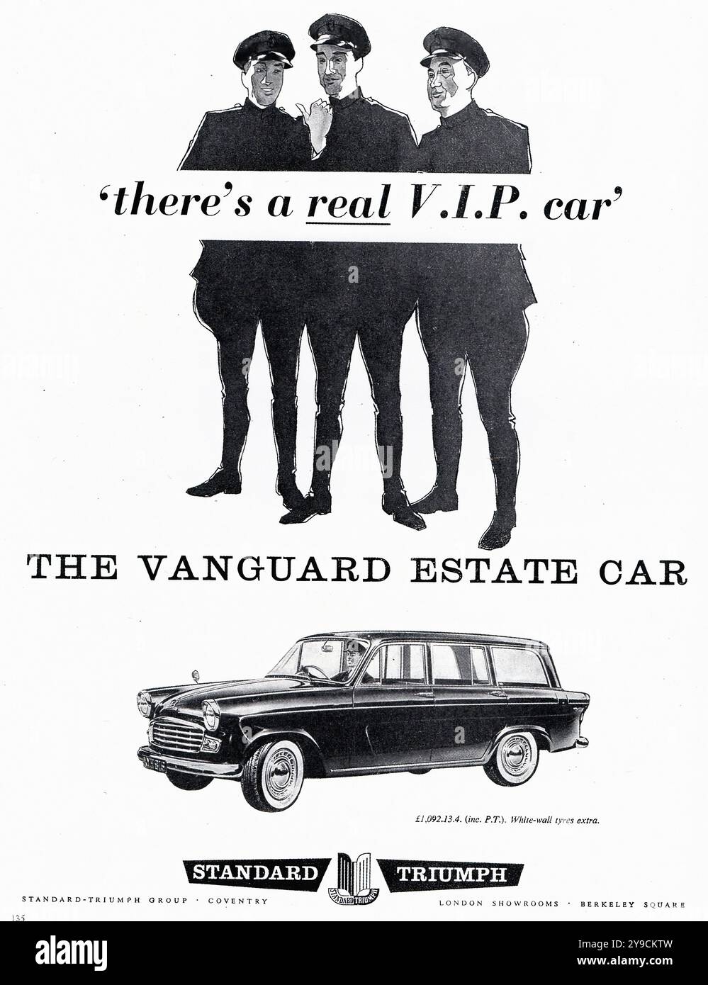 Standard Vanguard Vignale Estate (1958-59) - Vintage press car ...