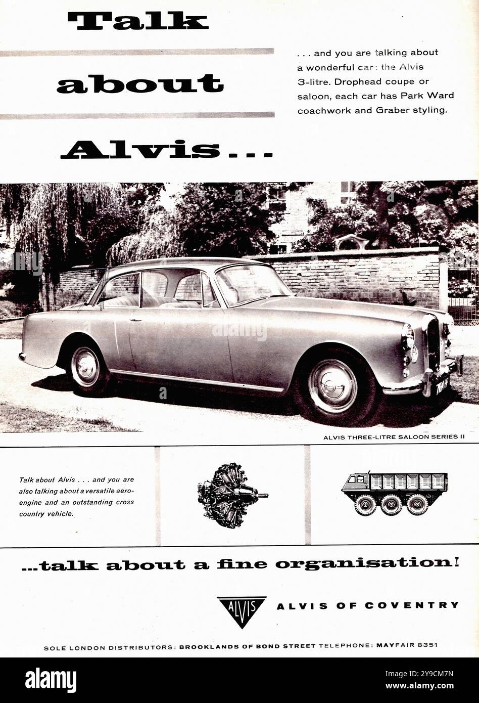 Alvis car advert hi-res stock photography and images - Alamy