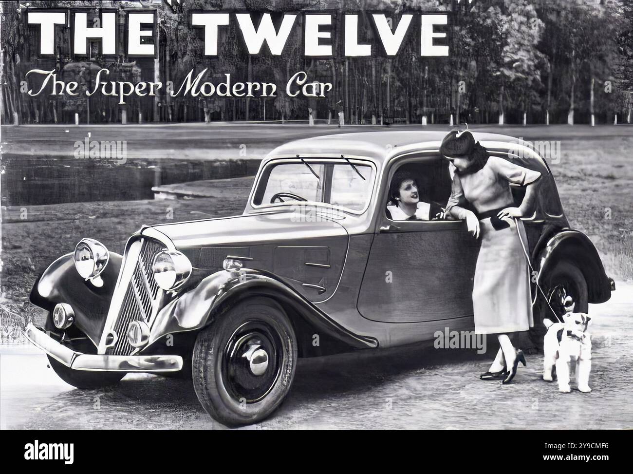 Citroen The Twelve...The Super Modern Car (in 1935!) - Vintage press ...