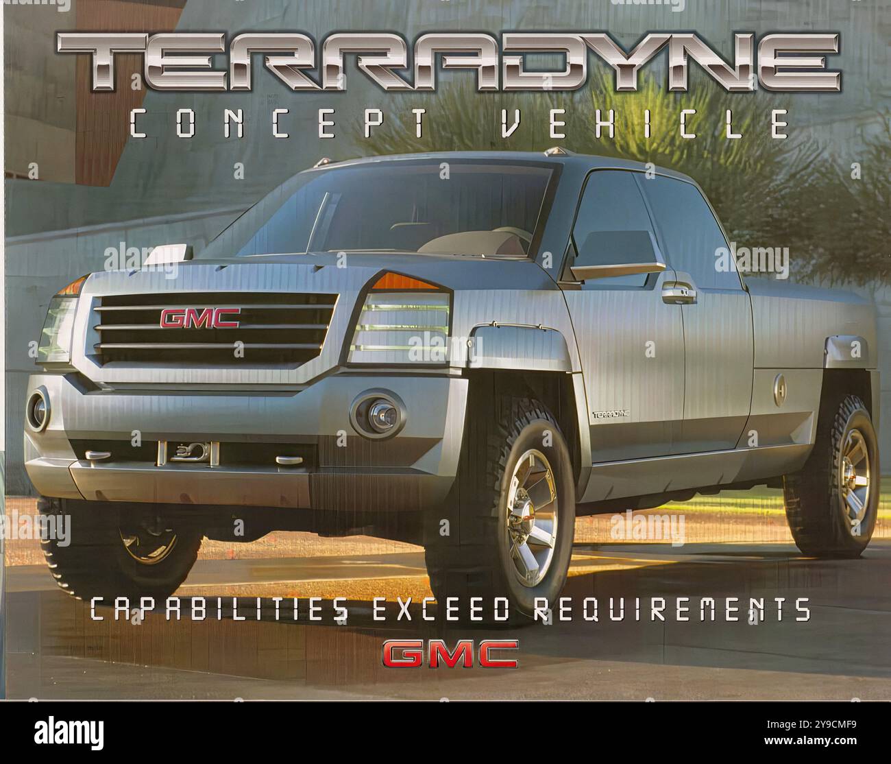Terradyne 2000 - Vintage press car advertising Stock Photo - Alamy