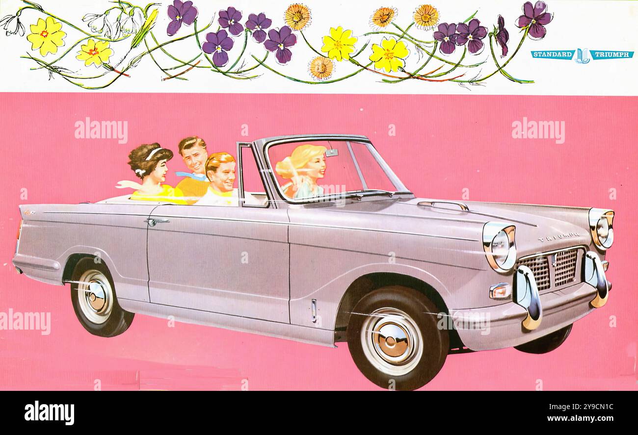 Triumph Herald Convertible (1959-61) - Vintage press car advertising ...