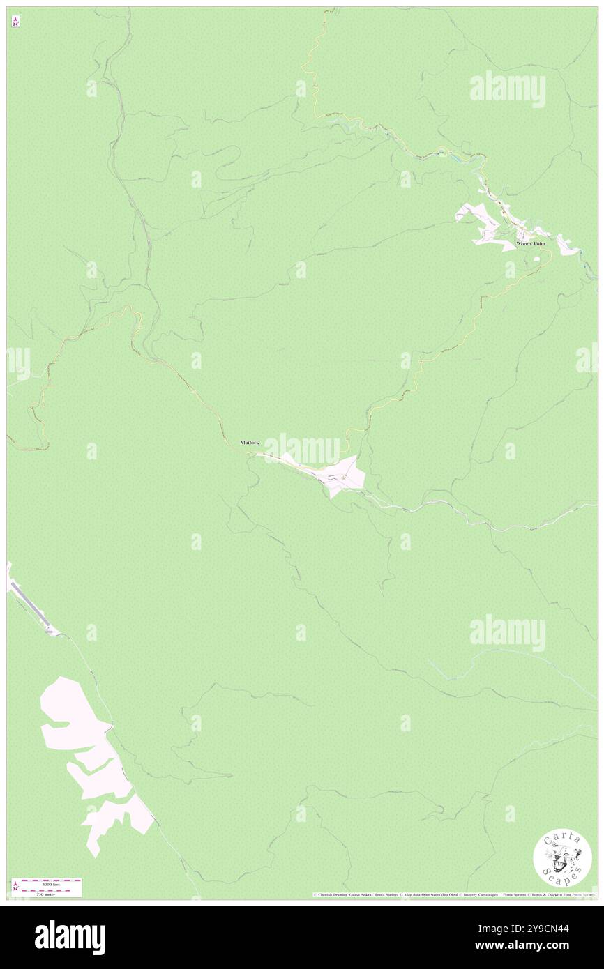 Matlock map Cut Out Stock Images & Pictures - Alamy