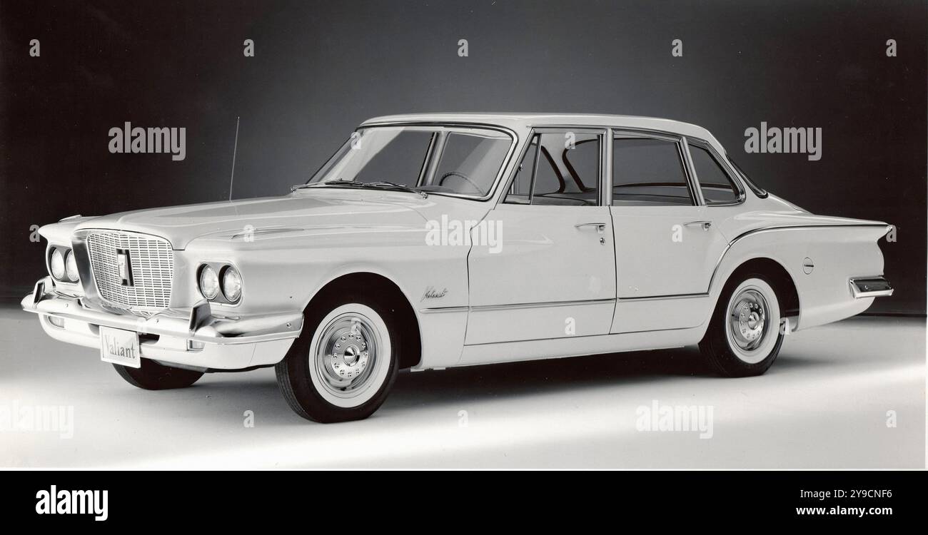 Valiant (1960) - Vintage press car advertising Stock Photo - Alamy