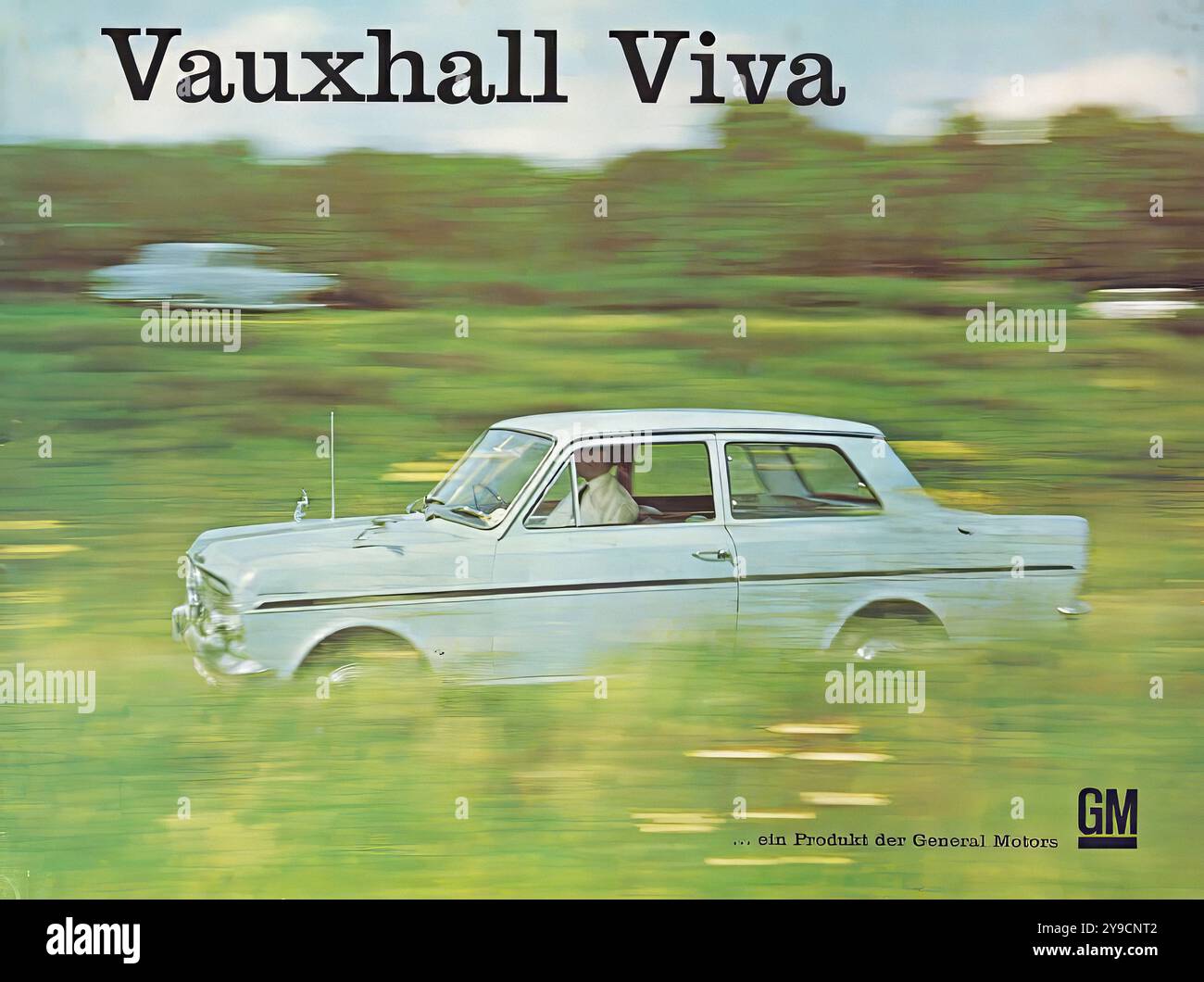 Vauxhall Viva 0001 - Vintage press car advertising Stock Photo - Alamy