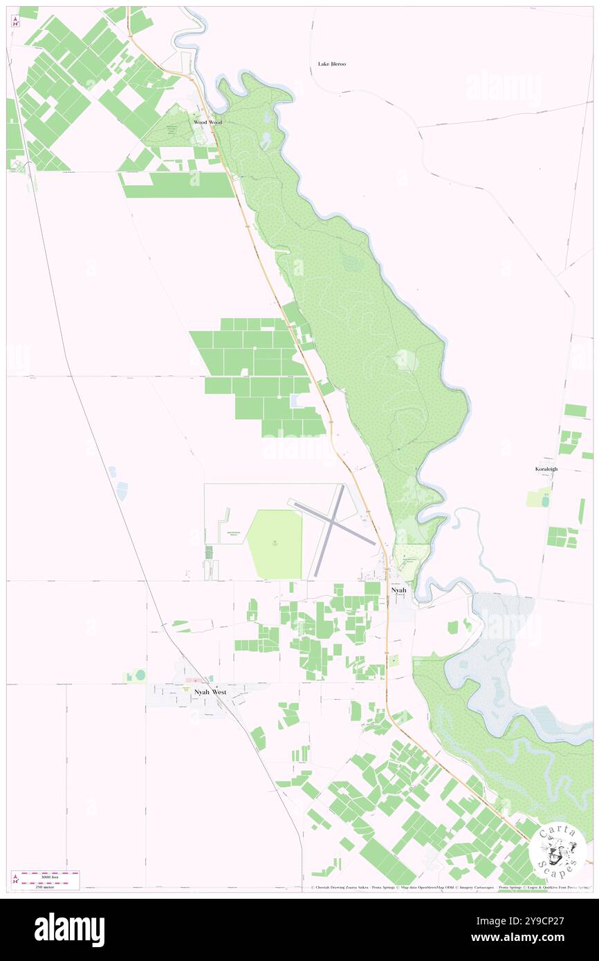 Map of swan hill hi-res stock photography and images - Alamy