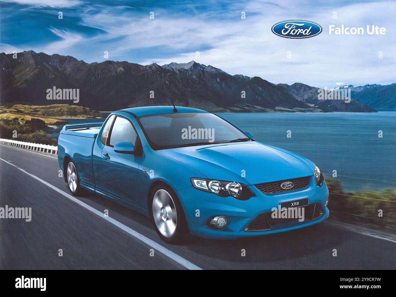 Ford Falcon Ute - Vintage press car advertising Stock Photo - Alamy