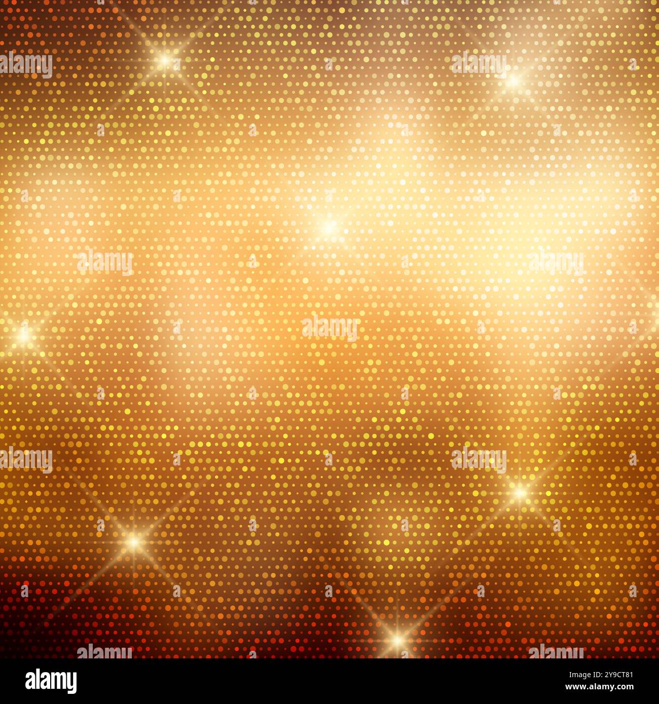 Sparkling glittery gold abstract background design Stock Vector Image ...