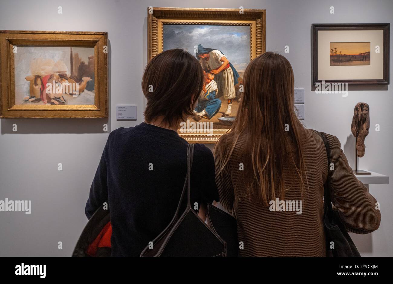 Visitors, exhibitors and artists at Frieze Masters Art Fair 2024 in ...