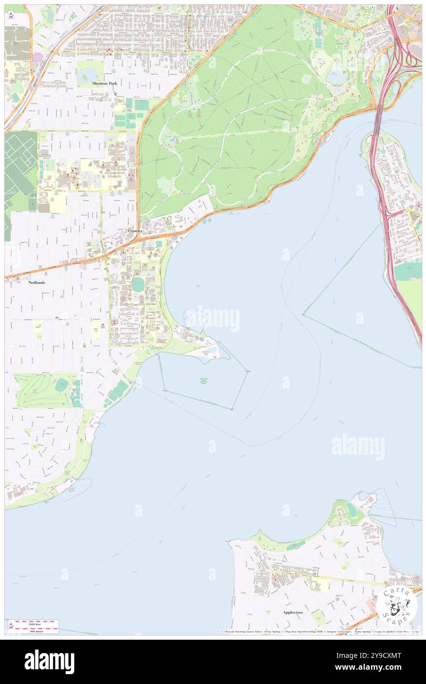 Map of crawley Cut Out Stock Images & Pictures - Alamy