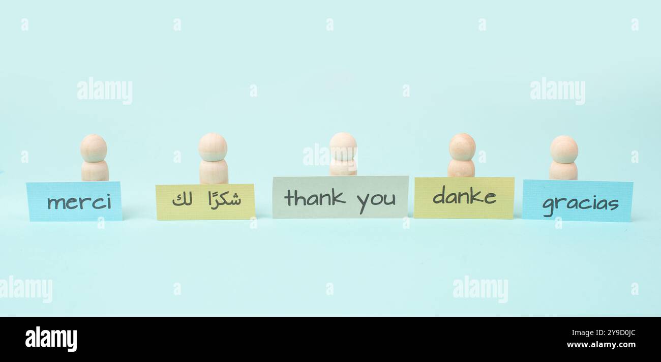 Thank you day, word thanks in different languages, being thankful ...