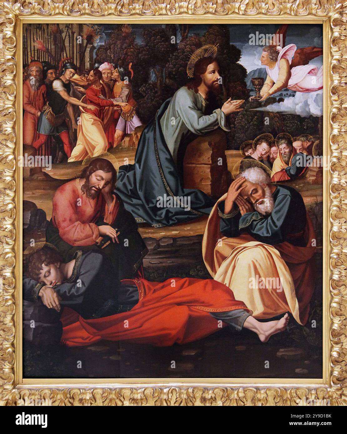 The Agony in the Garden / Oracion en el Huerto. by Felipe Pablo de San ...
