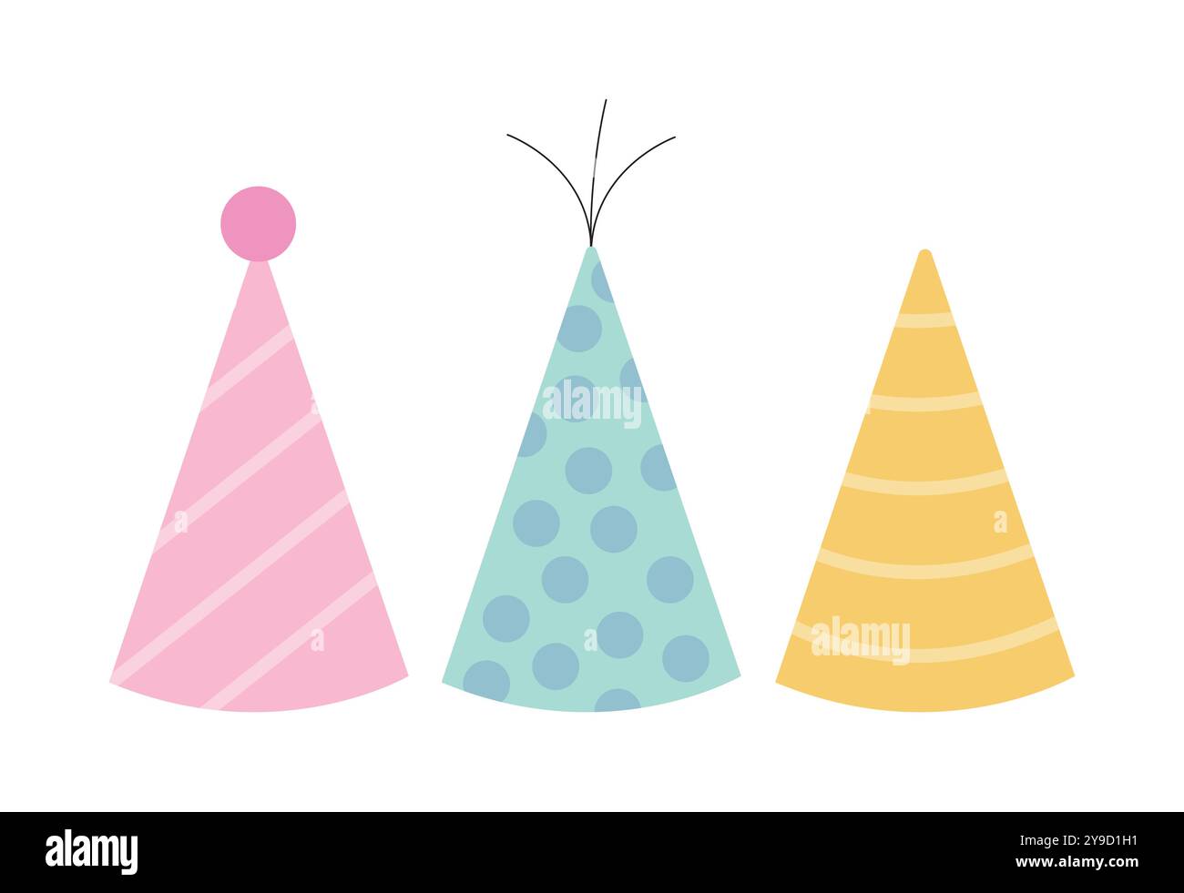 Party hats icon on Stock Vector Images - Alamy