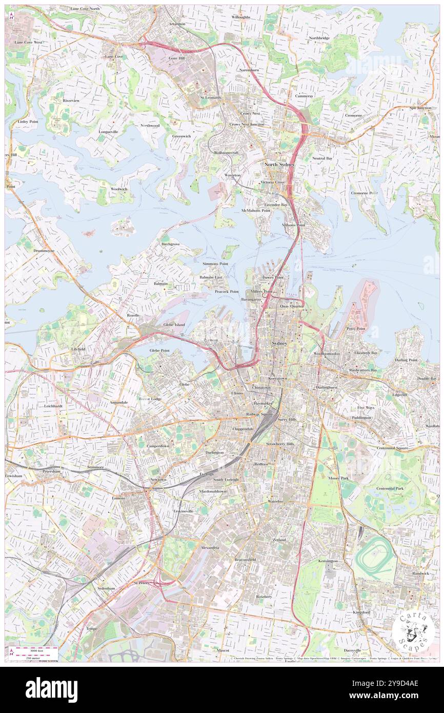 The Darling, City of Sydney, AU, Australia, New South Wales, S 33 52' 4 ...