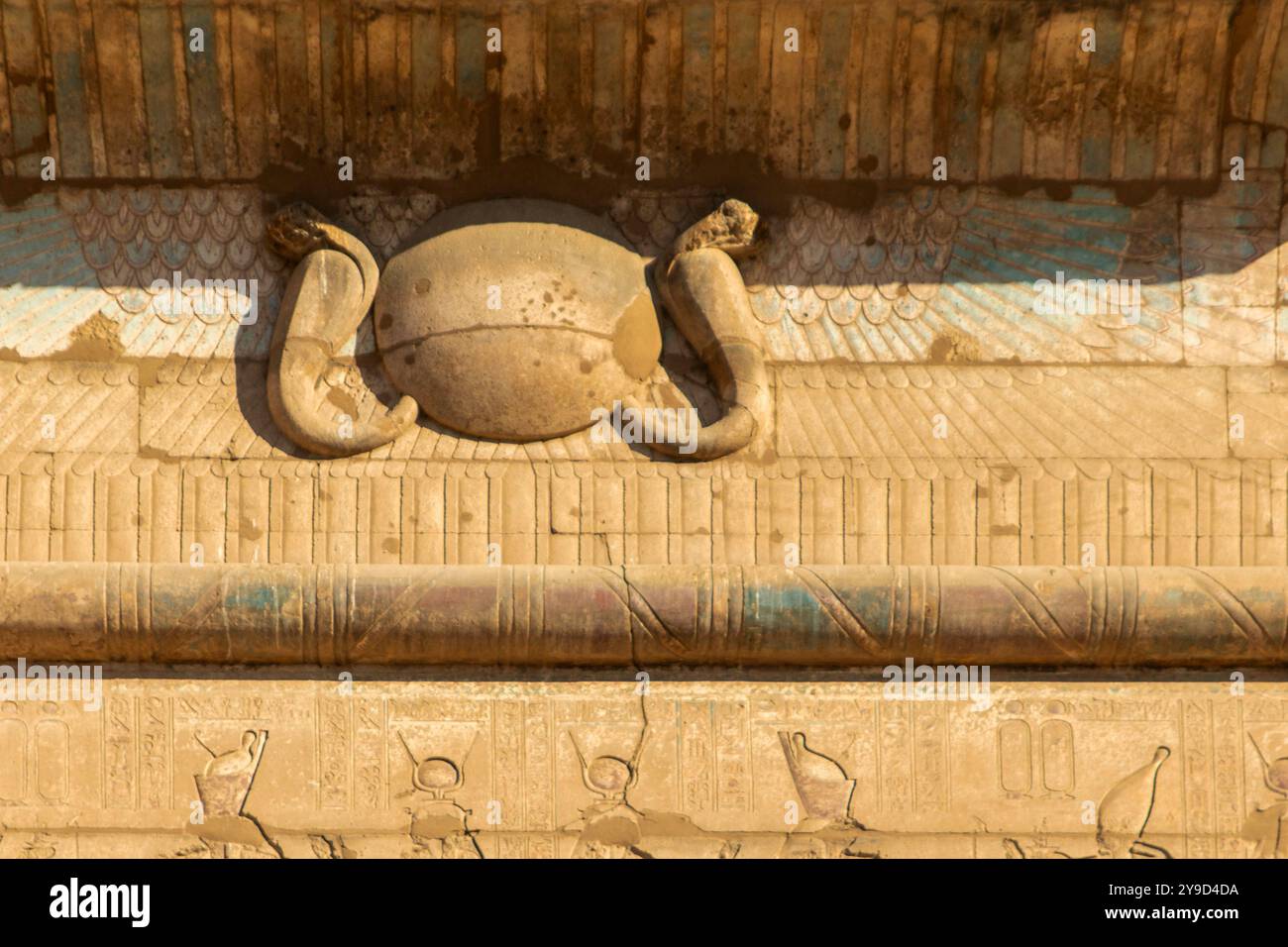 Experience Ra's divine protection as you enter the Temple of Horus in ...