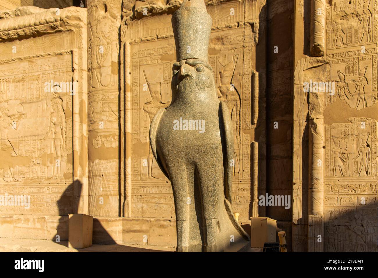 Travel to the temple of Edfu and witness the majesty of Horus, the god ...