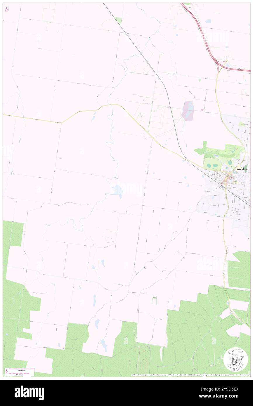 Everleigh, Macedon Ranges, AU, Australia, Victoria, S 37 21' 37'', N ...