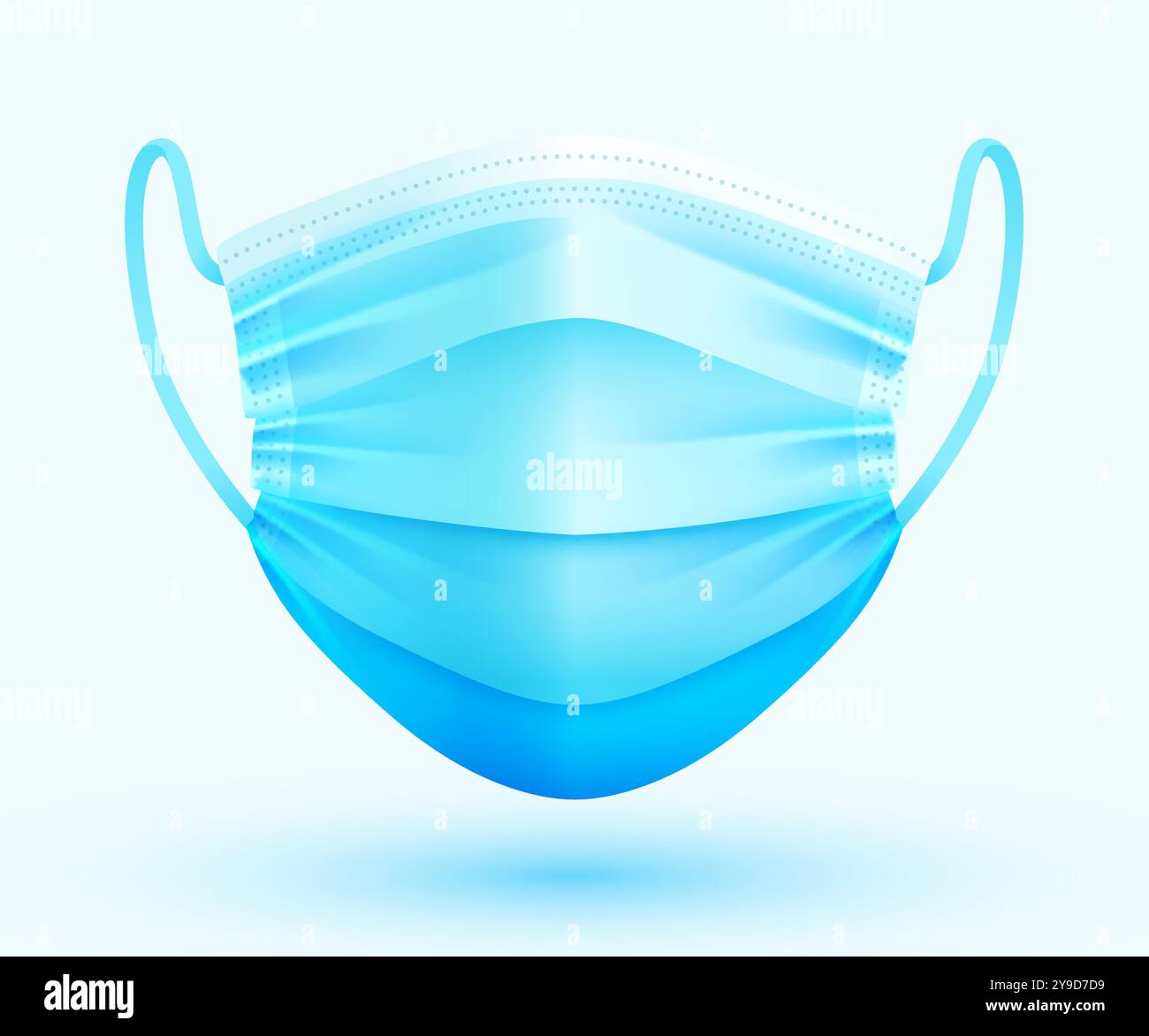 Realistic Protective Medical face mask. Virus protection. Vector ...