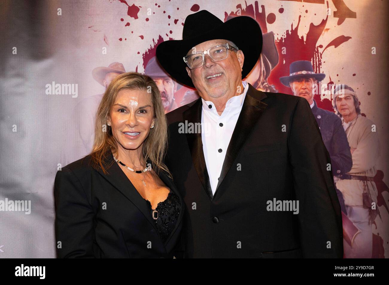 Janine Avanti und Lucian Hite Lyall III bei der Premiere des Kinofilms ...