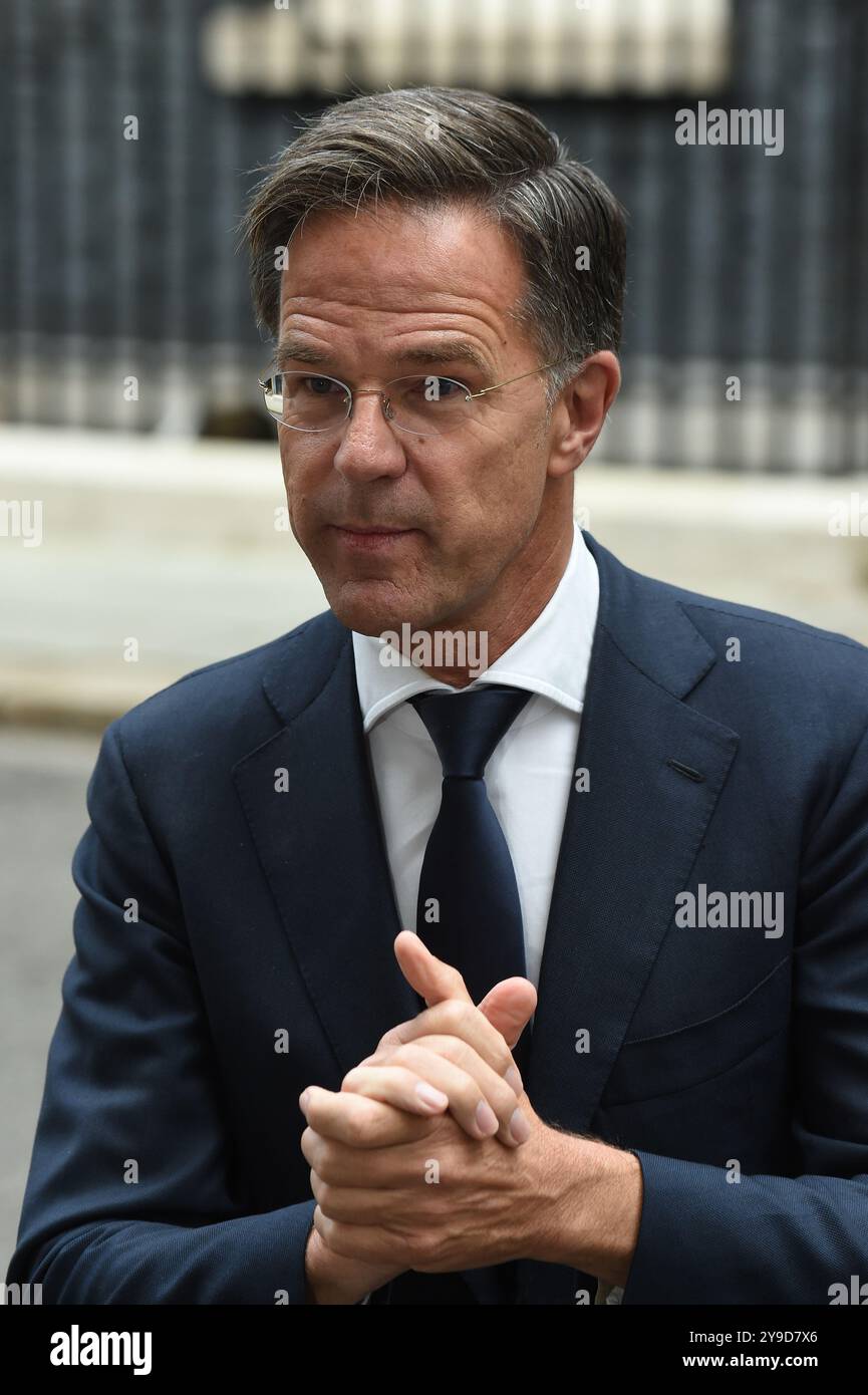 Starmer rutte at downing street hi-res stock photography and images - Alamy