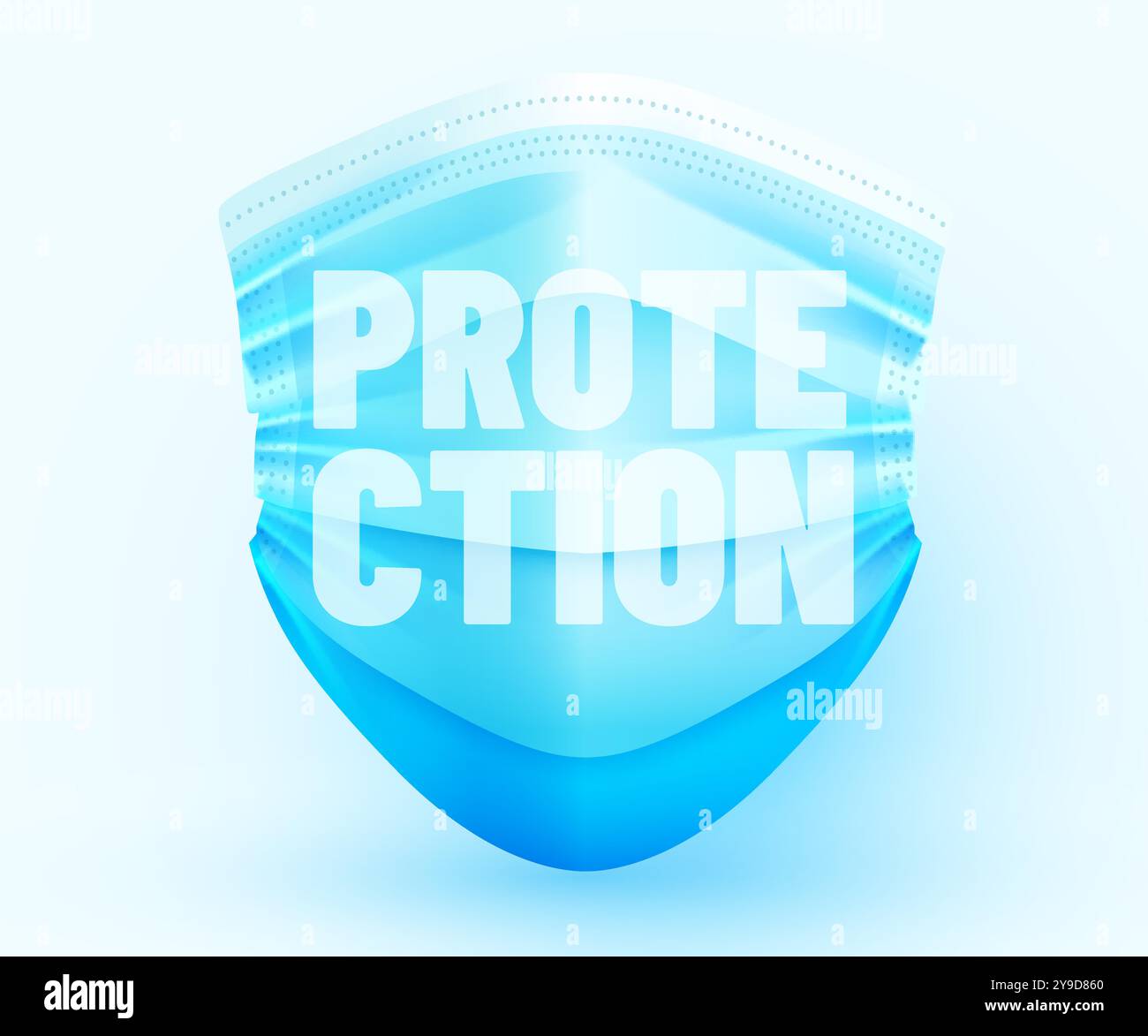 Realistic Protective Medical face mask. Virus protection. Vector ...