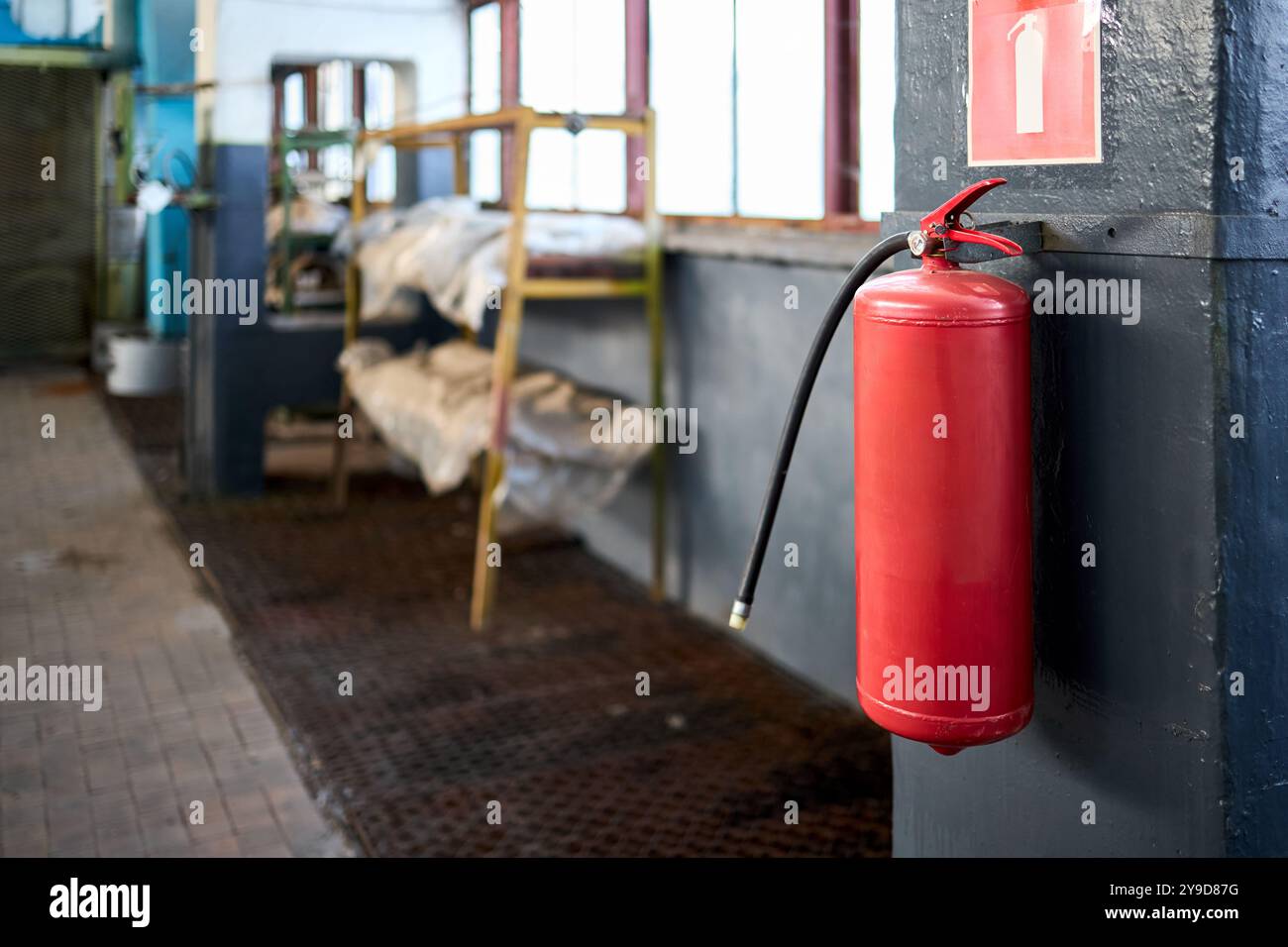 Fire extinguisher equipment in factory for fire protection system ...