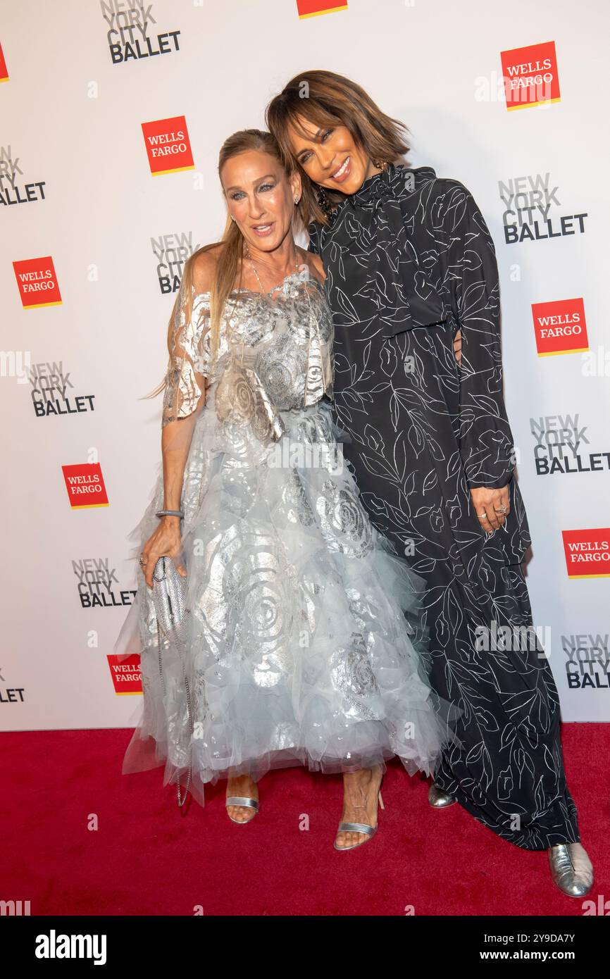 New York, United States. 09th Oct, 2024. (L-R) Sarah Jessica Parker and ...