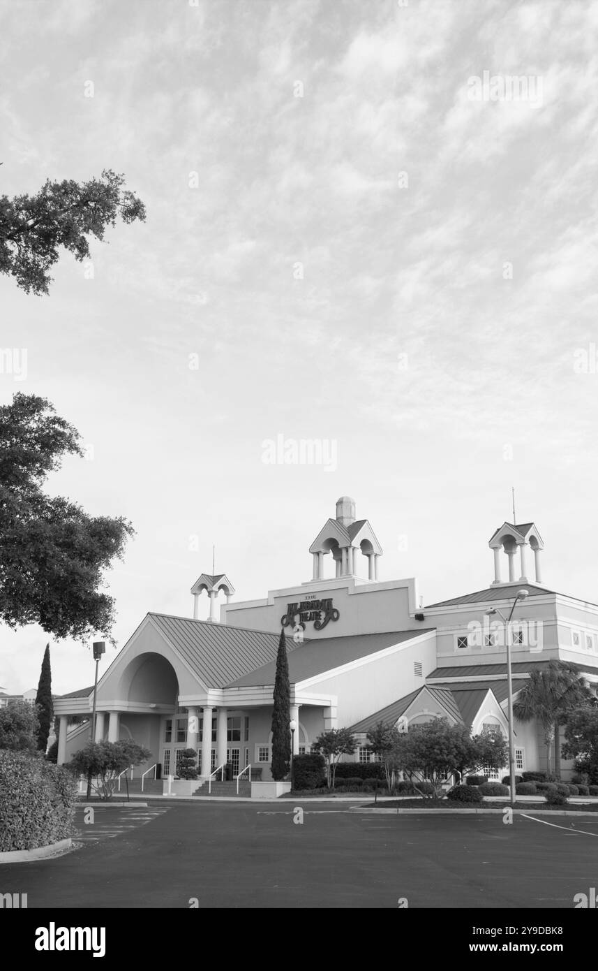 Alabama Theater building at Myrtle Beach, SC, USA. Consistently voted ...