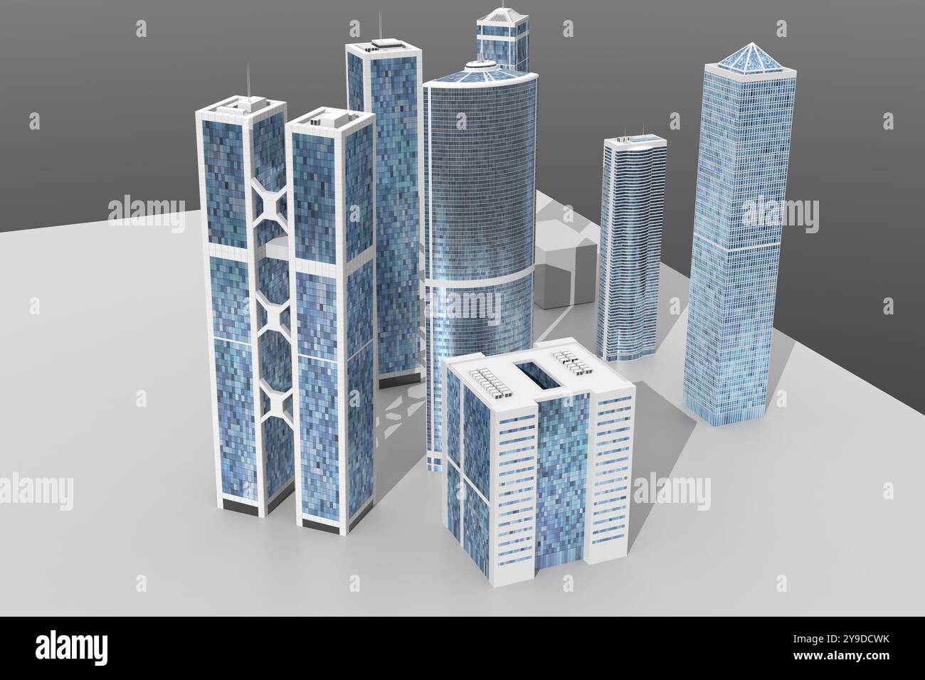 3d rendered city hi-res stock photography and images - Alamy