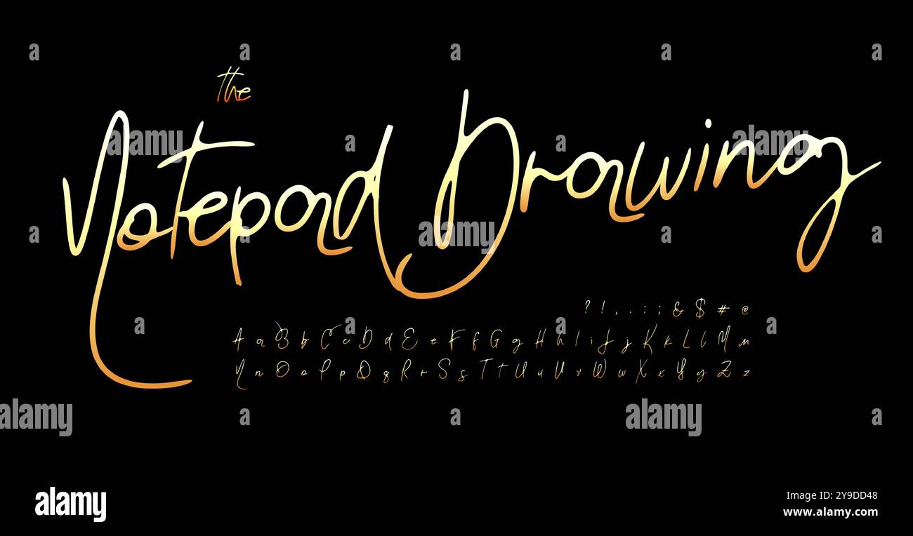 Graceful cursive script embodies quiet luxury. Elegant handwritten ...