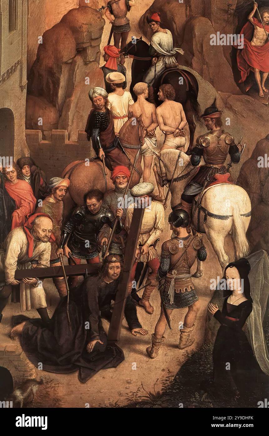 MEMLING, Hans (b. ca. 1440, Seligenstadt, d. 1494, Bruges) Scenes from the Passion of Christ ...