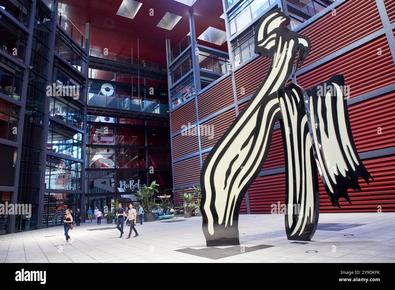 Brushstroke, 1996, Roy Lichtenstein, Museo Nacional Centro de Arte ...