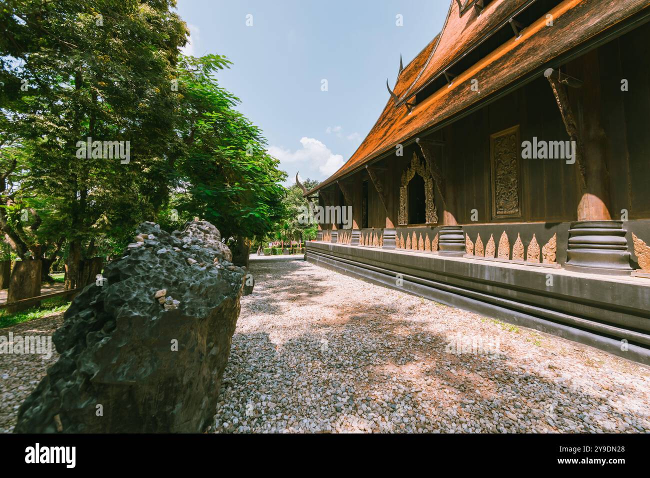 Baan Dam Museum (Black House), one of the famous place and landmark in ...