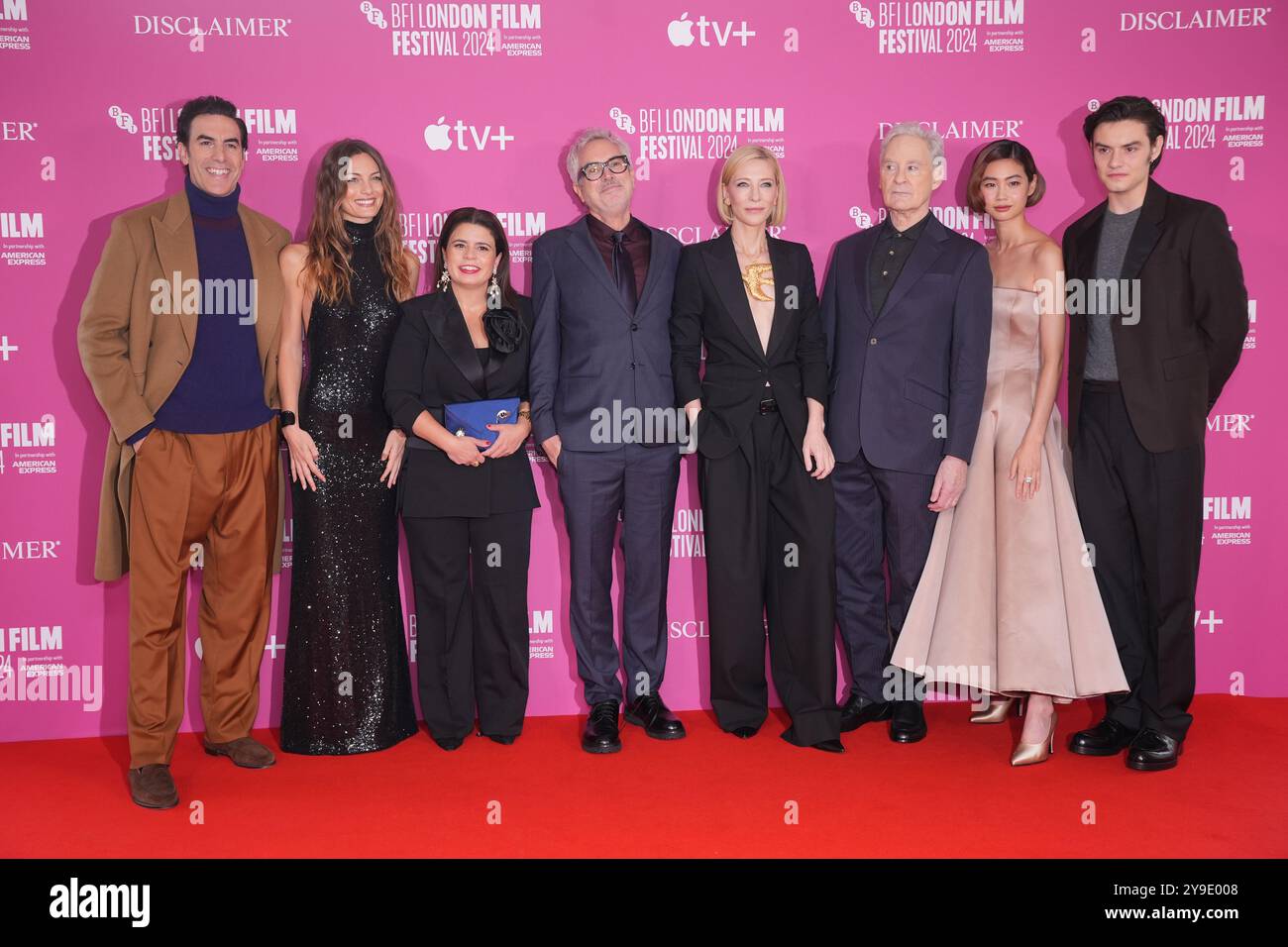 (left-right) Sacha Baron Cohen, Leila George, Gabriela Rodriguez ...