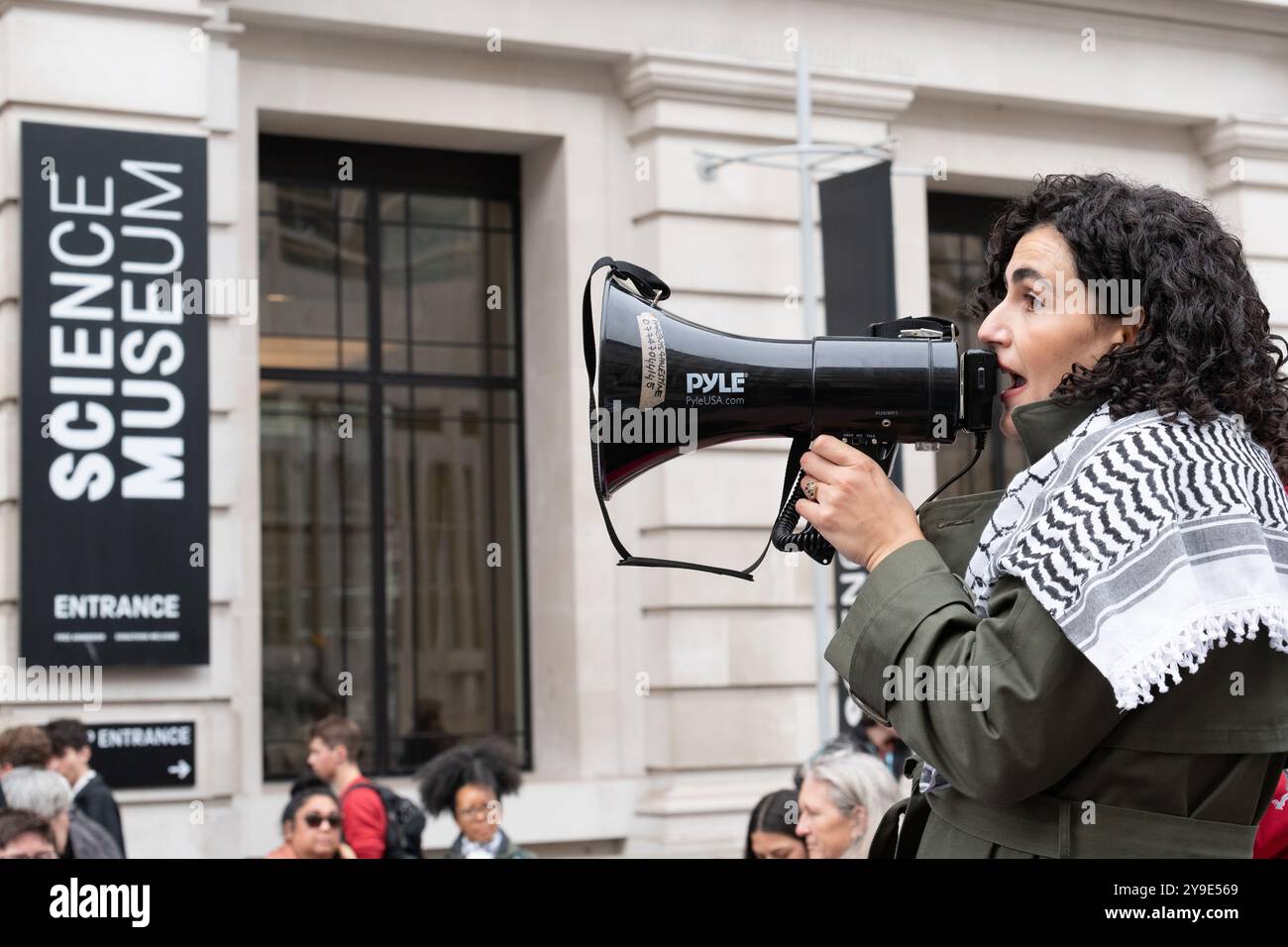 London, UK. 10 October, 2024. Activists from Parents For Palestine ...