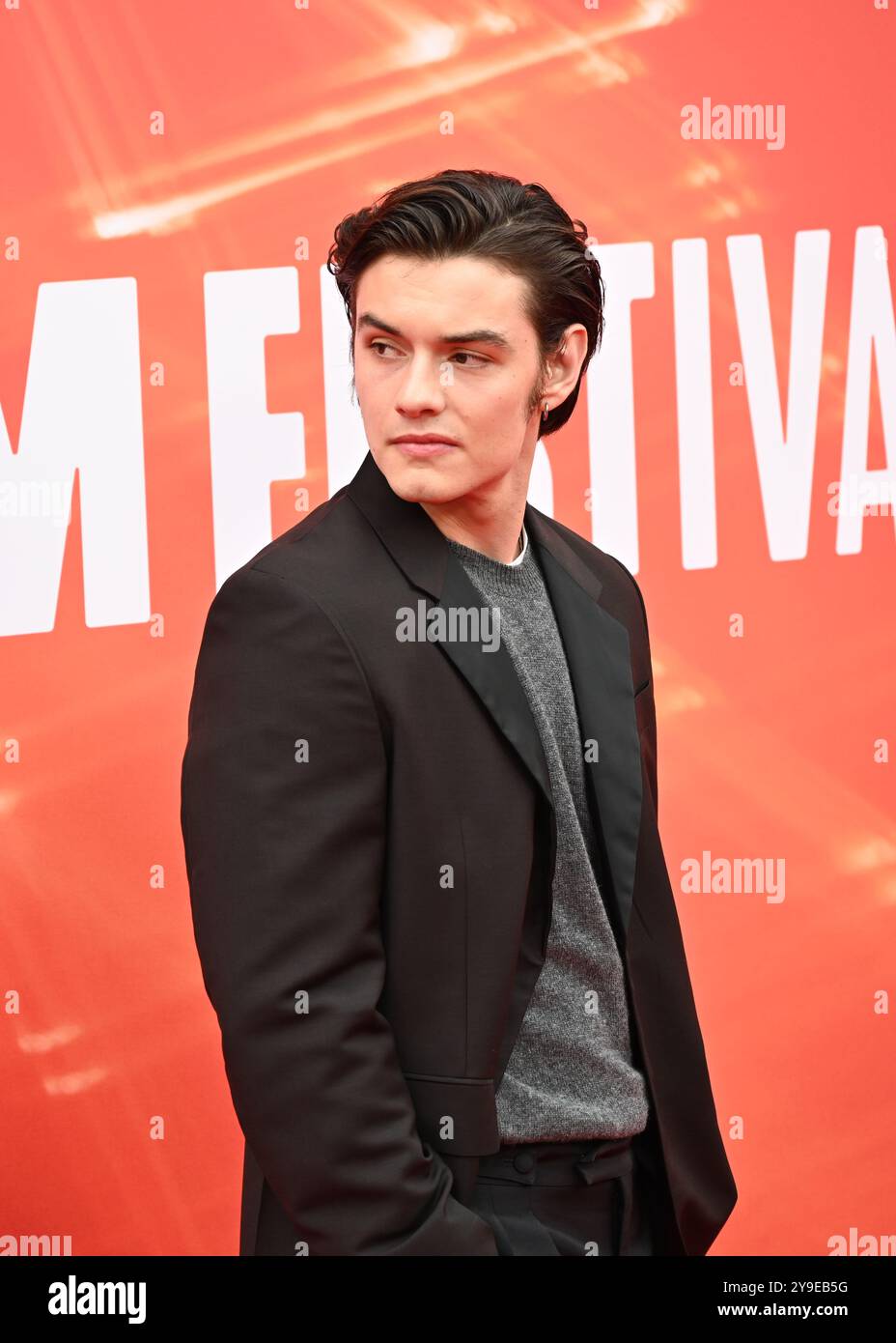 LONDON, UK. 10th Oct, 2024. Louis Partridge attends 'Disclaimer ...