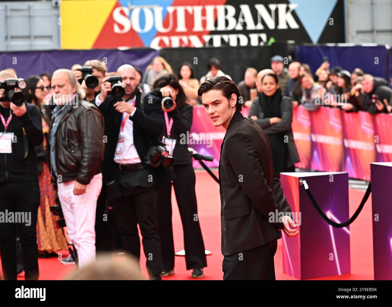 LONDON, UK. 10th Oct, 2024. Louis Partridge attends 'Disclaimer ...