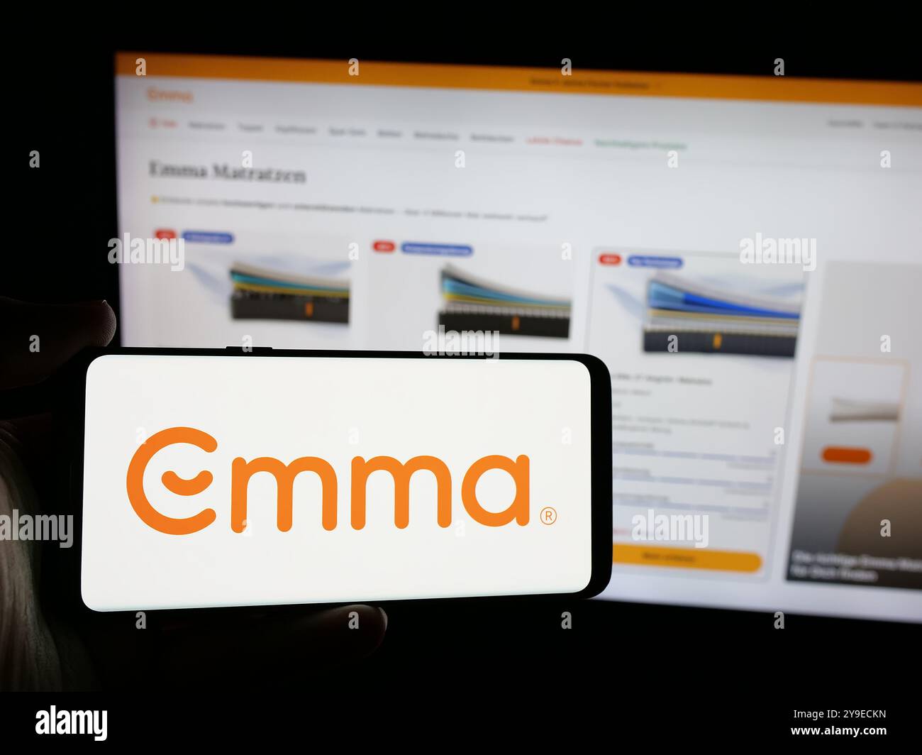 Emma sleep logo hi-res stock photography and images - Alamy