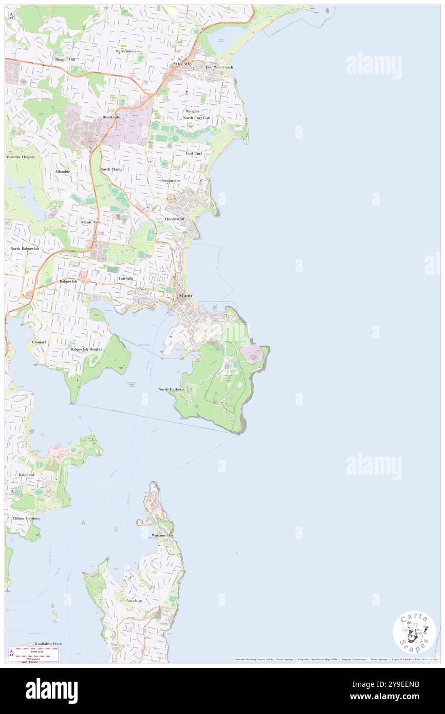 Shortcut to manly beach park hi-res stock photography and images - Alamy