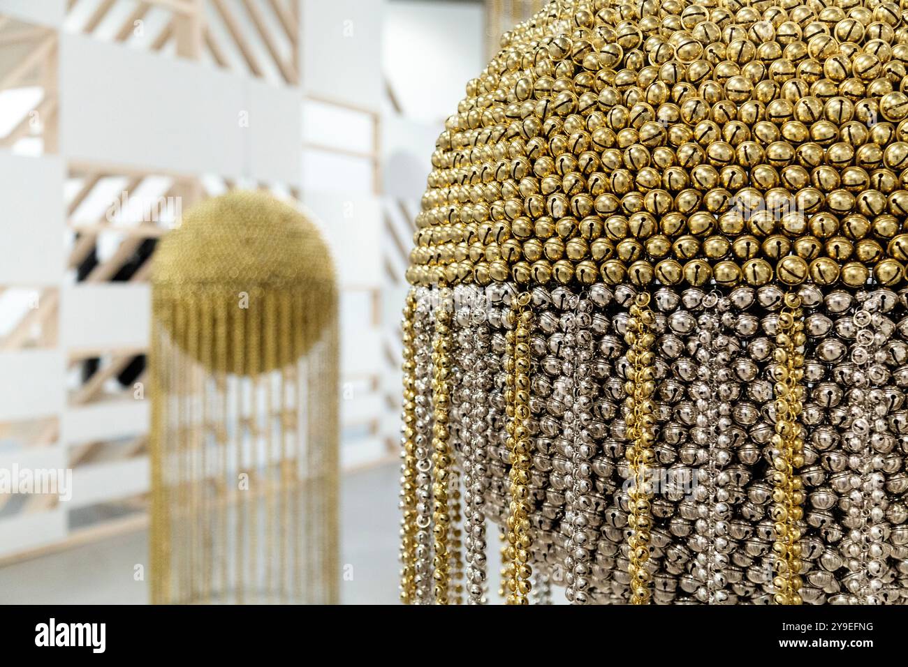 'Sonic Half Moons' by Haegue Yang, 'Strange Attractors' 2021 exhibition ...