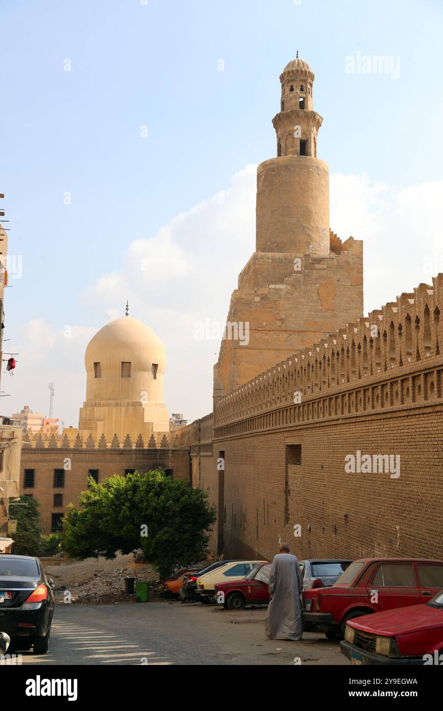 Cairo. 10th Oct, 2024. This photo taken on Oct. 10, 2024 shows a view of the Historic Cairo ...