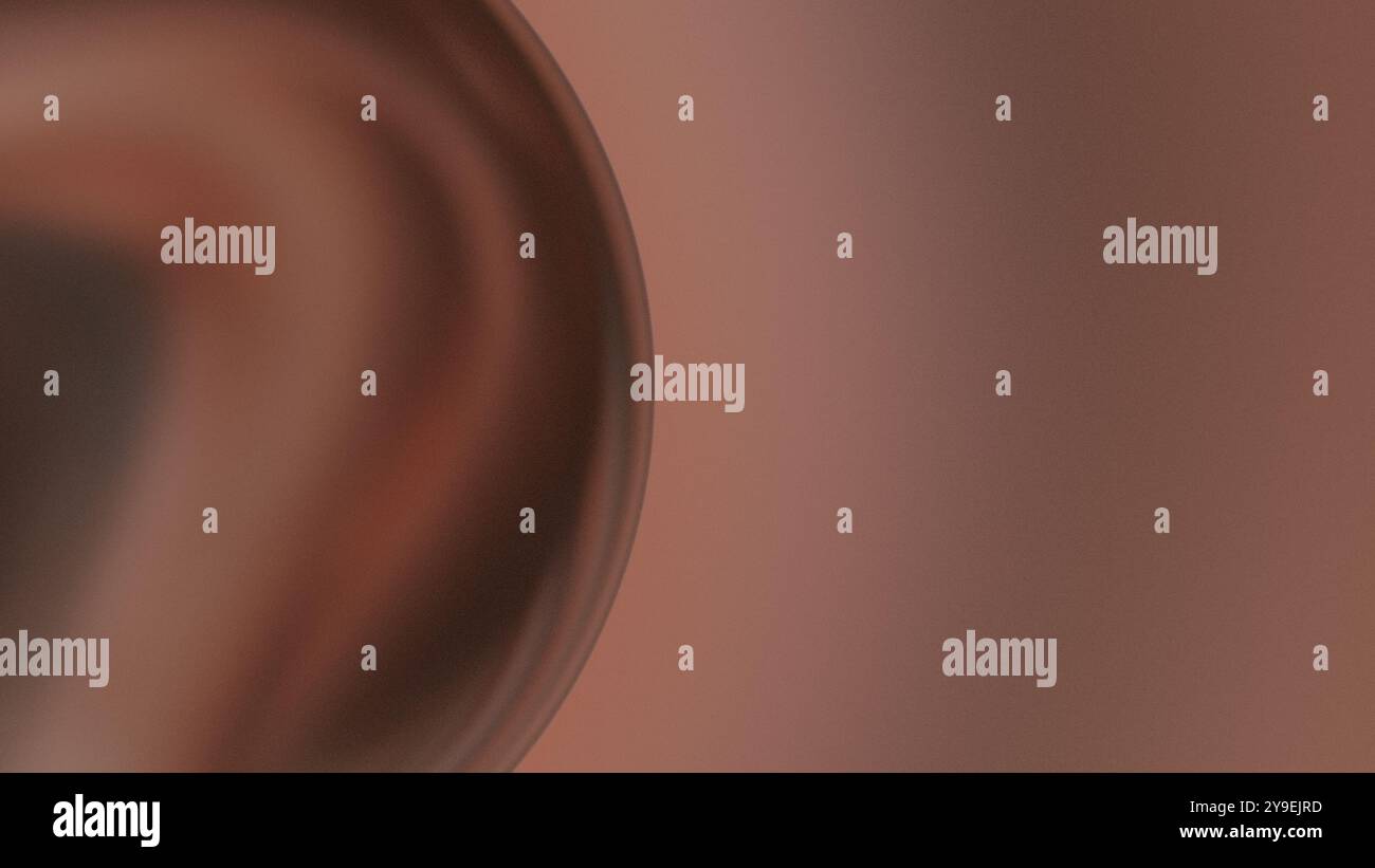 Abstract 3D Sphere with Flowing Gradient Background Stock Photo - Alamy