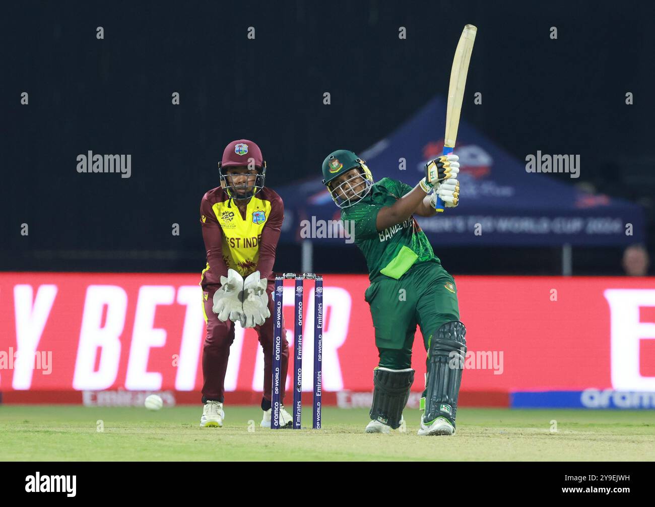 October 10, 2024, Sharjah, Sharjah, United Arab Emirates: Shathi Rani ...