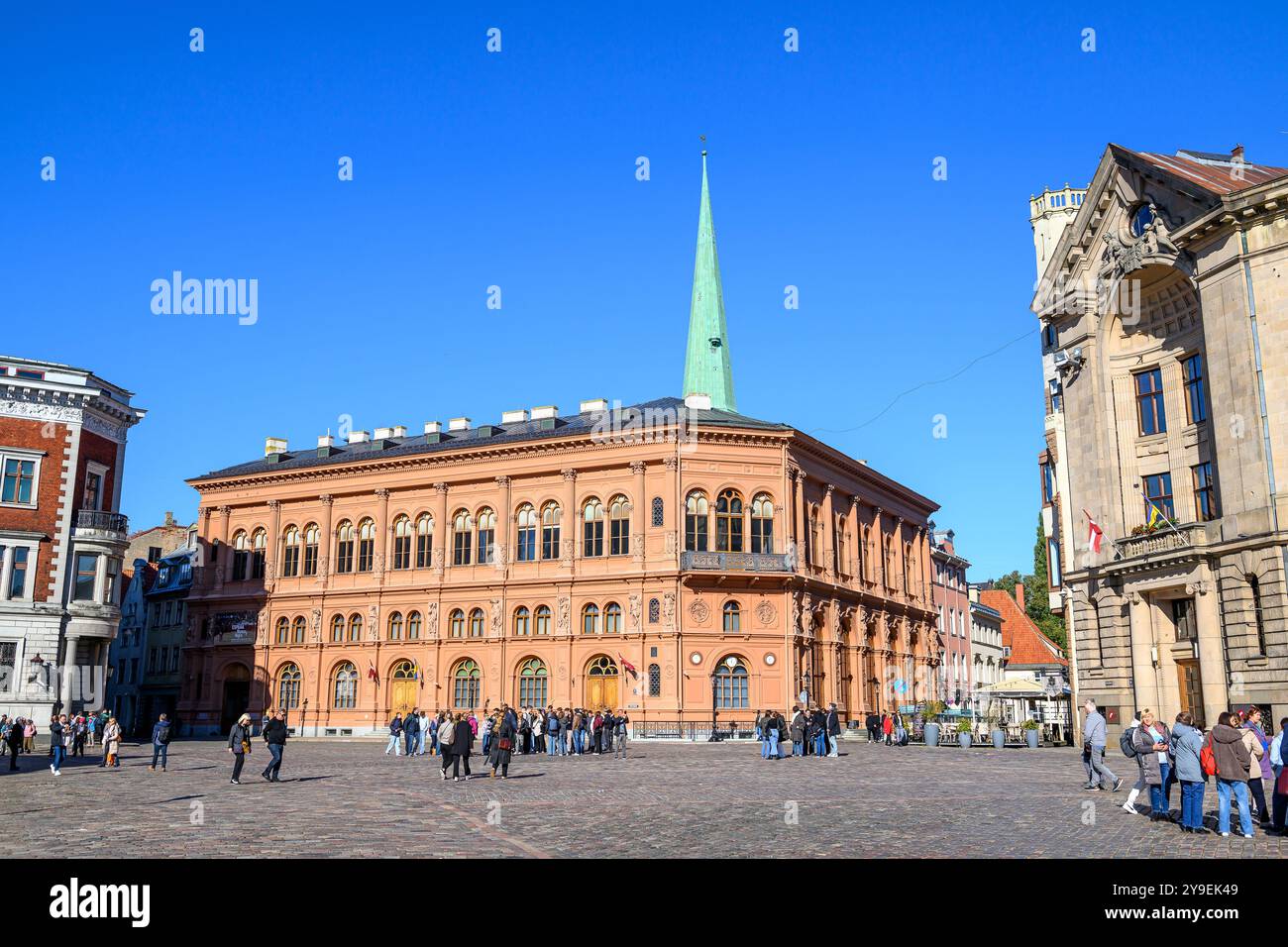 Art Museum Riga Bourse Stock Photo - Alamy