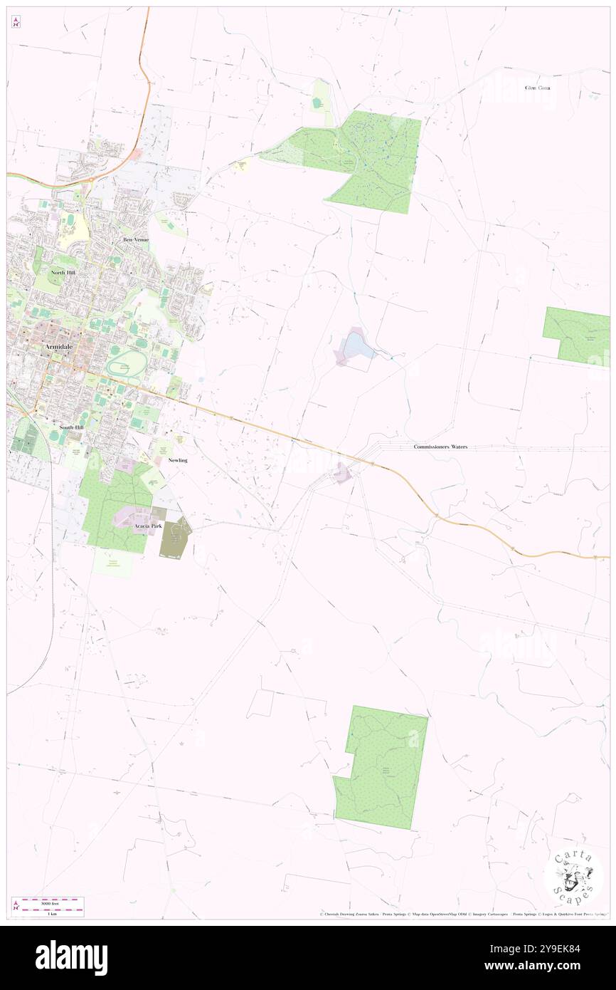 Nyradaie, Armidale Regional, AU, Australia, New South Wales, S 30 31 ...