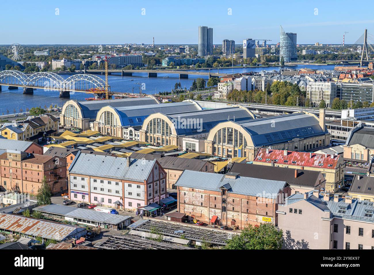 Riga Market and Bazaar Stock Photo - Alamy