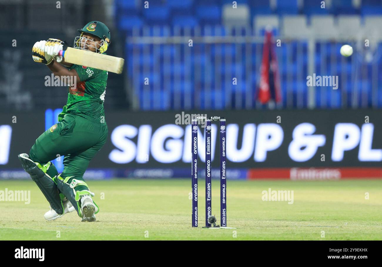 October 10, 2024, Sharjah, Sharjah, United Arab Emirates: Shathi Rani ...